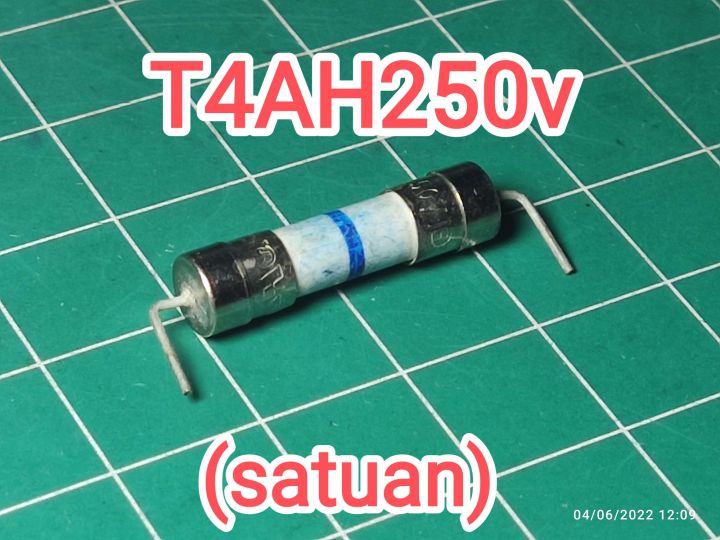 Fuse sekring keramik ceramic fuses 5x20mm 4A 250V Slow Blow T4AH250V ...