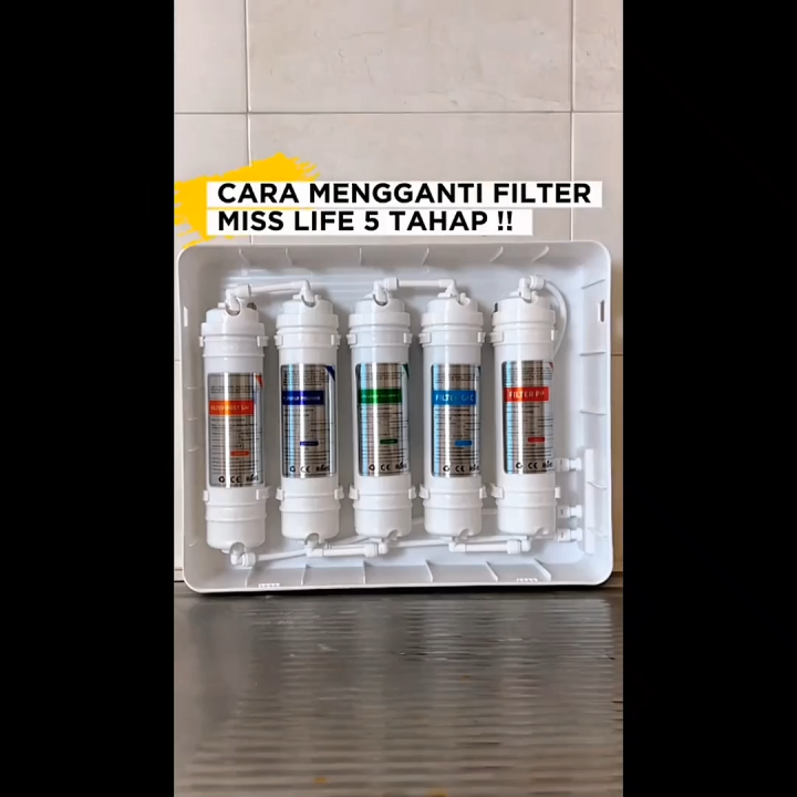 Miss Life Filter Air 5 Cartridge Filter Penjernih Air Rumah Tangga ...