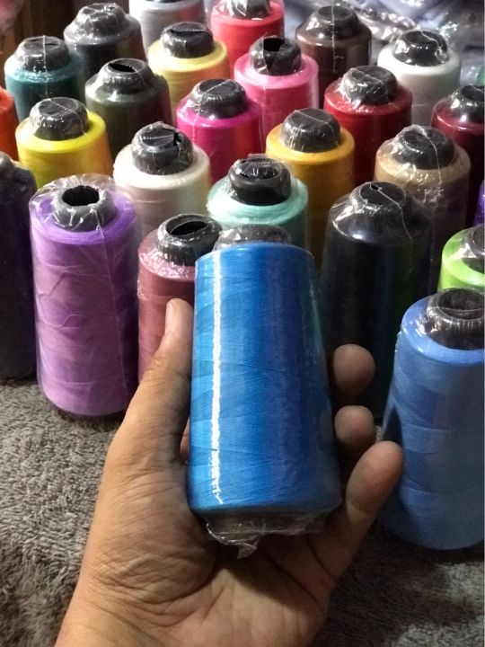 Tkt. 120 3000m Spun Polyester Sewing Thread Sinulid sold per piece ...