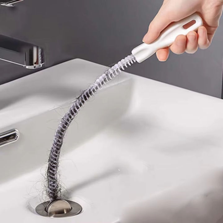 Drain Clog Remover Drain Hair Cleaner Tool Sink Snake Cleaner for Sewer ...