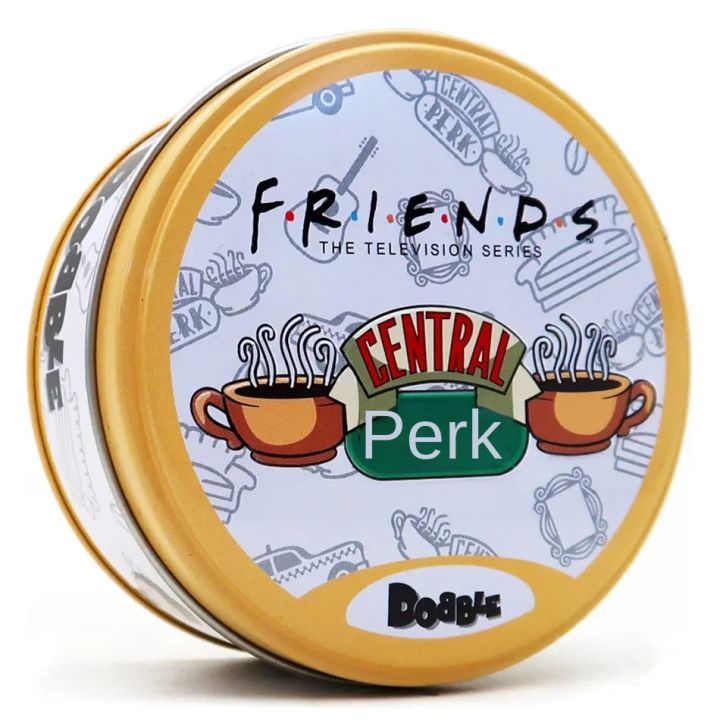 Dobble Central Perk Card Game Double juego 30/55PCS HP Animals Board ...