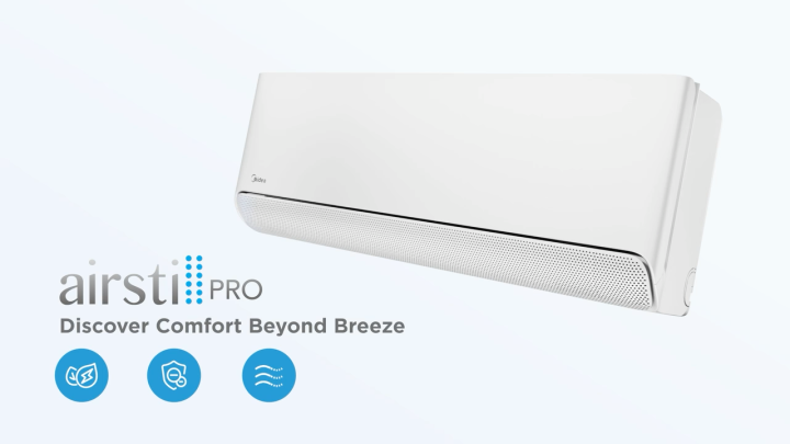 [Free Installation] Midea 1.0HP-2.5HP Airstill Pro Full DC Inverter ...