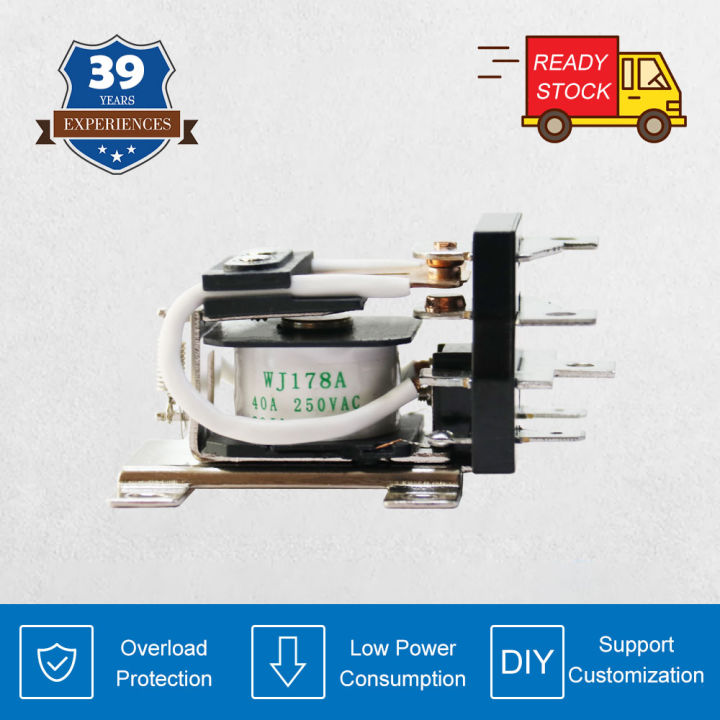 JQX-40 spdt 24 vdc relay 12vdc High Power Relay 40A 5Pin universal ...