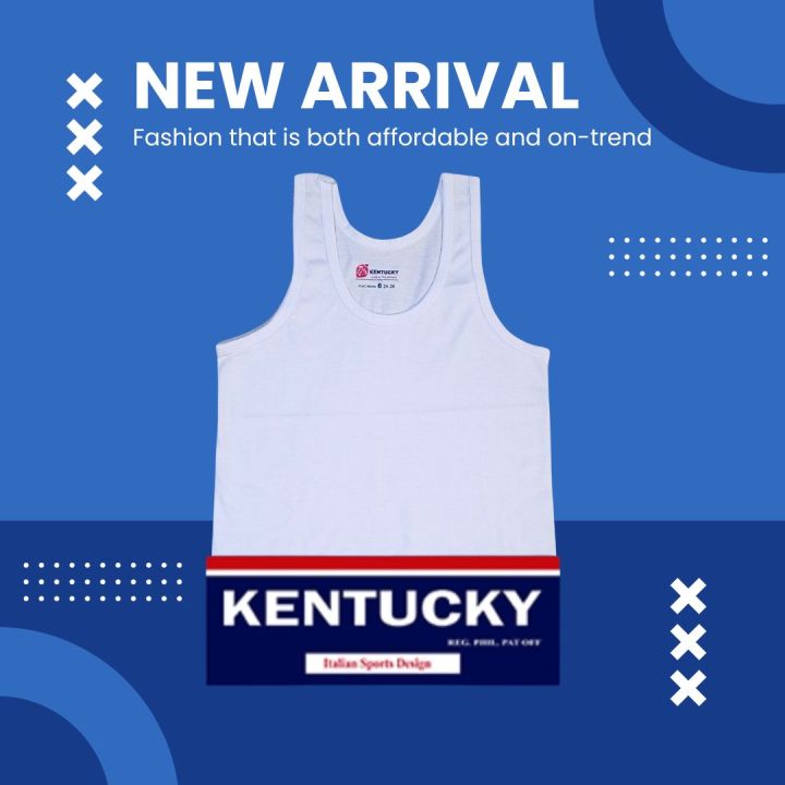 1 PC. SANDO WHITE KENTUCKY 100% FOR KIDS (Message us for specific ...
