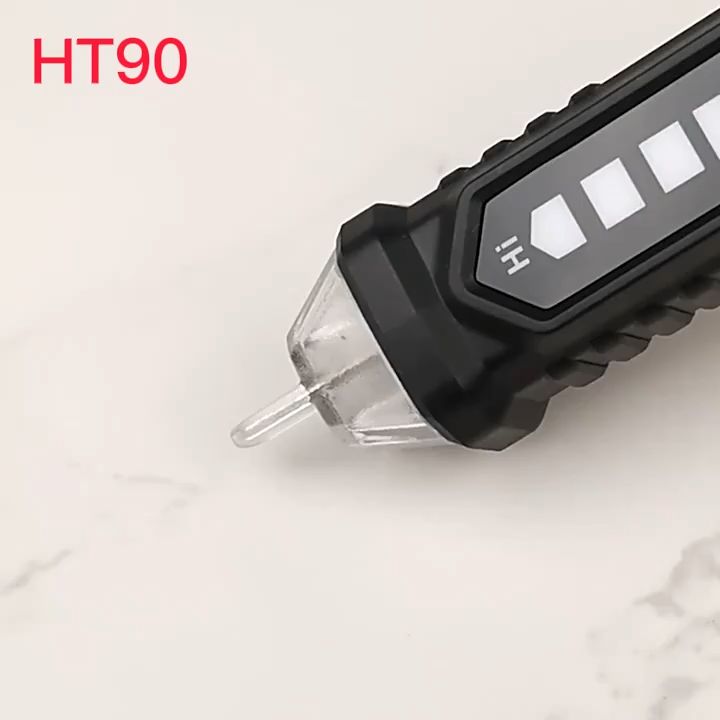 【กทม.พร้อมส่ง】HT90 HT100 HT100P HT101 Non-Contact AC Voltage Tester 12 ...