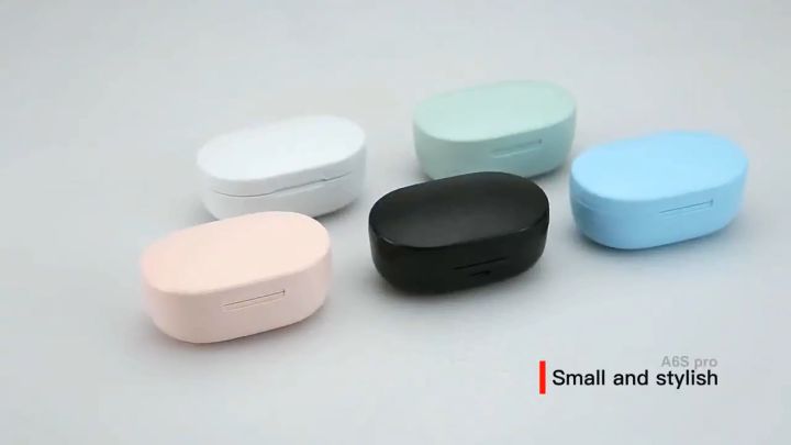 A6S Earbuds Wireless Airpods for Android Earpods Bluetooth Earphones ...