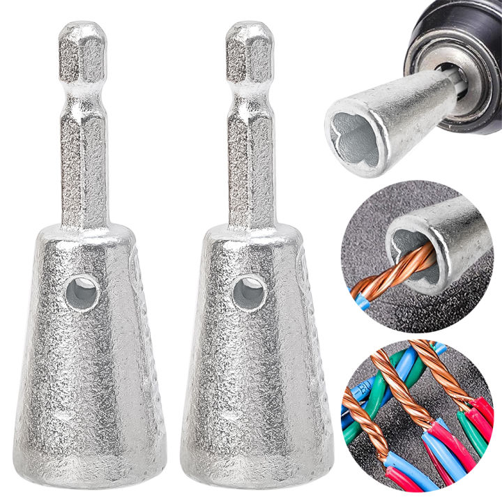Wire Twisting Tools Quickly Twister Electrician for Power Drill Drivers ...