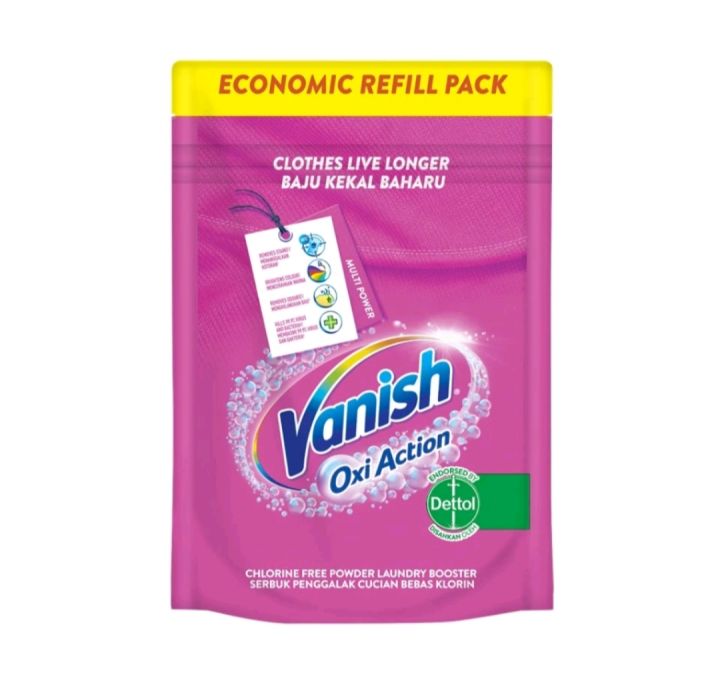 Vanish Powder Oxi Action Fabric Stain Remover (400g) | Lazada