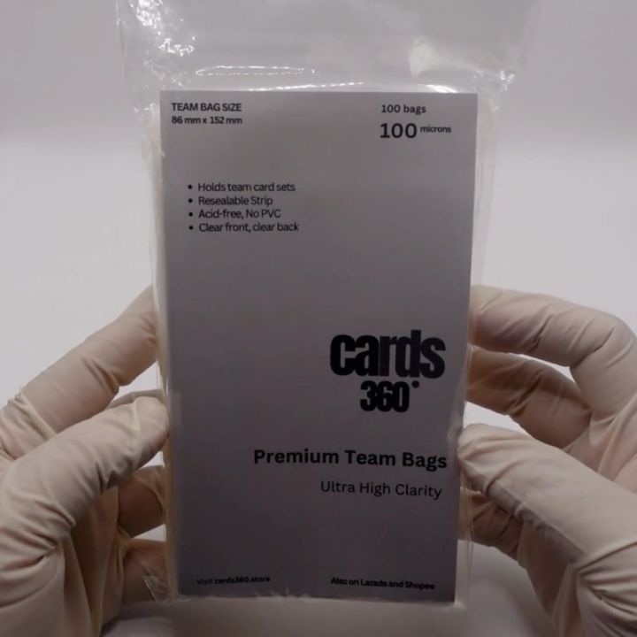 Cards 360 Premium Team Bags Trading Cards Protection | Lazada PH