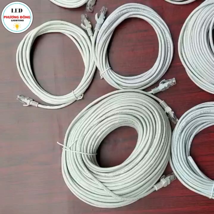Dây cáp mạng bấm sẵn 2 đầu - 2m/ 3m /5m/ 10m/15m/20m/25m/30m/40m/50m | Lazada.vn