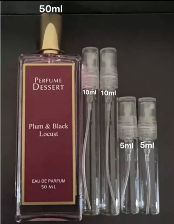PERFUME DESSERT 10ml Spray glass | 5ml spray glass | 1ml dropstick vial ...