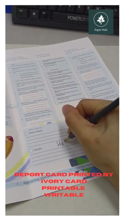 READY STOCK 230GSM IVORY CARD A4 A3 Uncoated (writable/printable ...