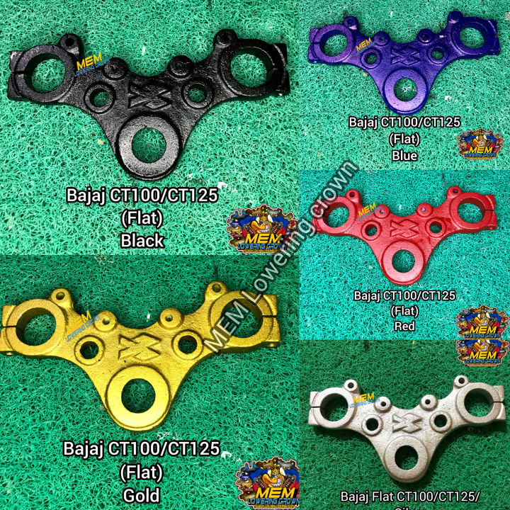 Bajaj flat for CT100/CT125 lowering crown butterfly | Lazada PH