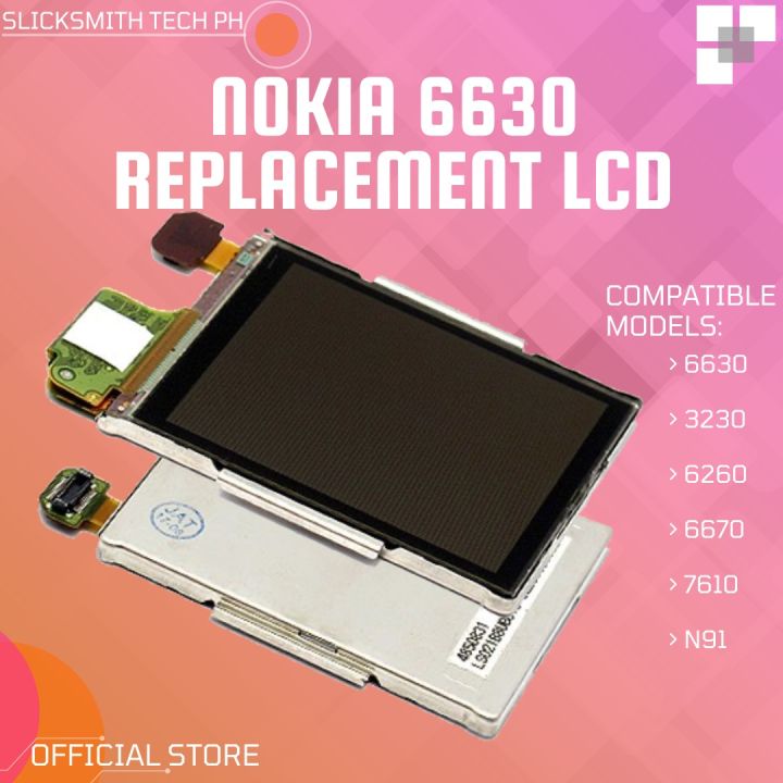 Nokia 6630 3230 6260 6670 7610 LCD Replacement | Original Nokia Parts ...