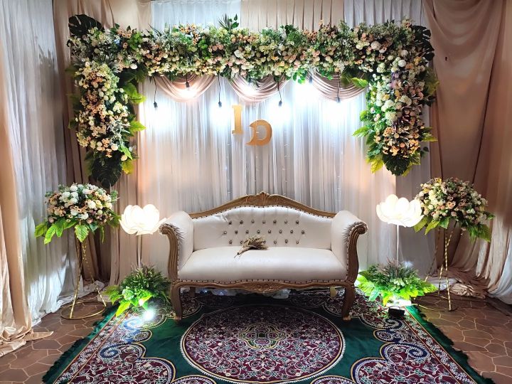 backdrop pernikahan di rumah 3 meter | Lazada Indonesia