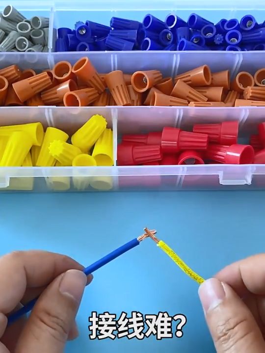 180PCS Practical Electrical Wire Connector spring screw type Crimping ...