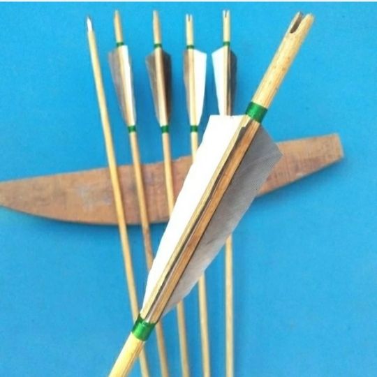 12 anak panah bambu petung arrow busur panahan | Lazada Indonesia