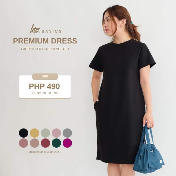 htp basics premium dress with new colors | Lazada PH