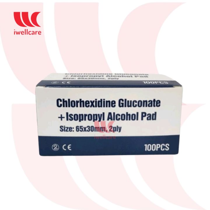 Chlorhexidine Gluconate + Isopropyl Alcohol Pad | Lazada PH