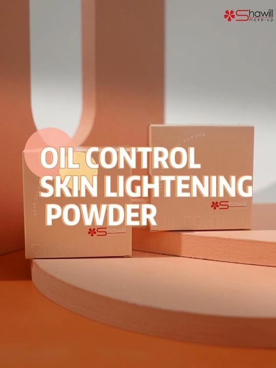 Shawill Face Powder Oil Control Skin Lightening Press Powder Oil ...