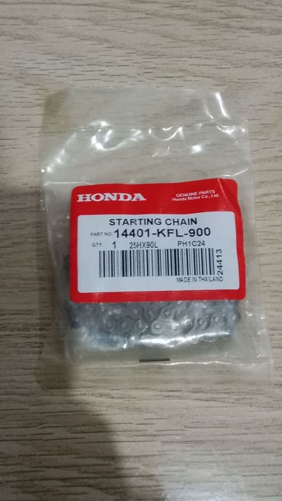 Honda genuine xrm110/cb125/wave110 timing chain (25hx90L) | Lazada PH