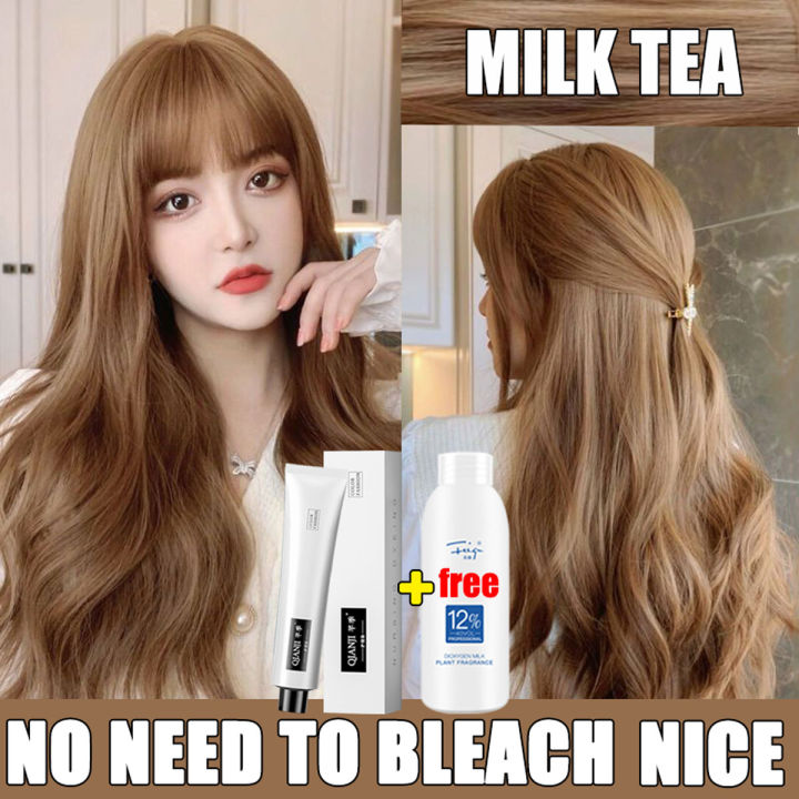 👍No need to bleach👍SMY Hair Dye 100*2 The essence of the plant extract ...