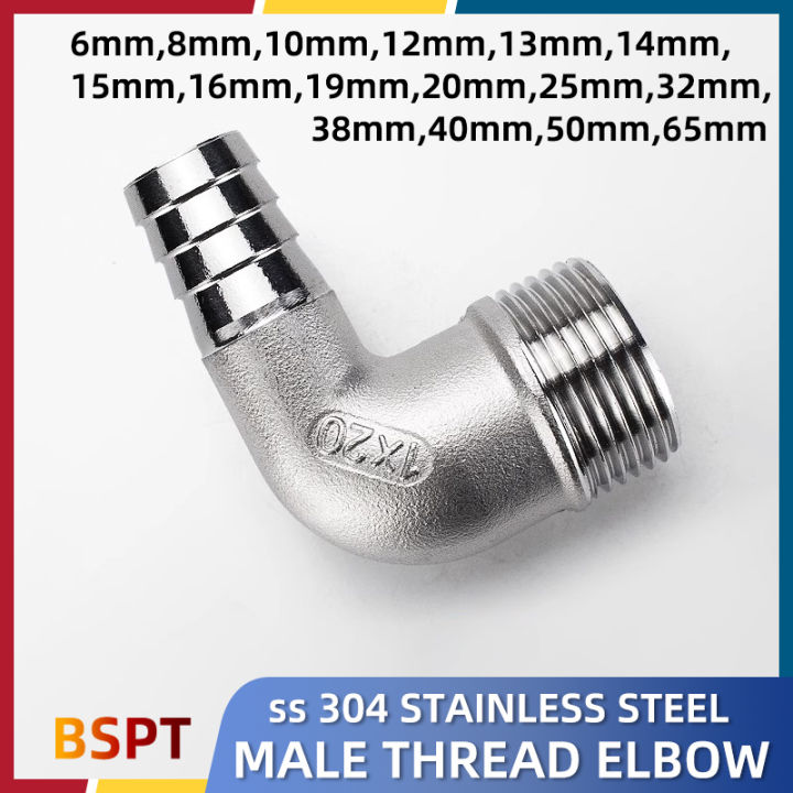 Plumbing Connection 304 Stainless Steel Male Threaded Fitting Hose ...