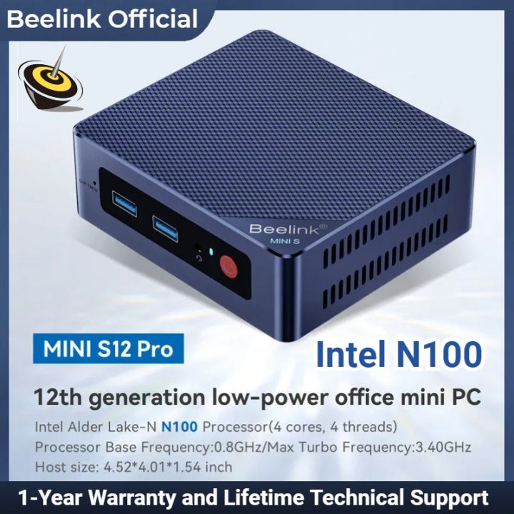 Beelink MINI S12 Pro MINI PC Intel N100 MINI PC Intel Alder Lake-N100, SER5 MAX 5800H MINI PC ...