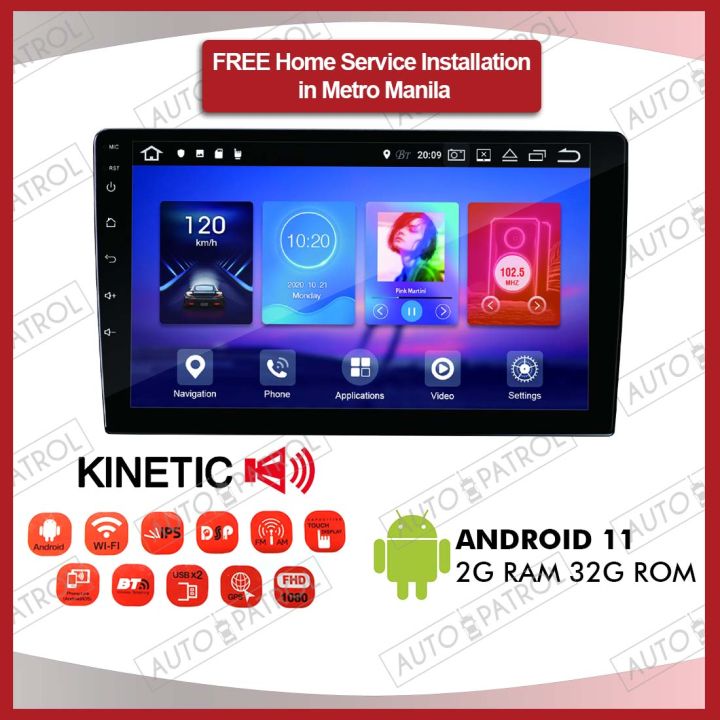 Kinetic Android 11 10.1" Headunit for Nissan Terra 2018-2021 | Lazada PH