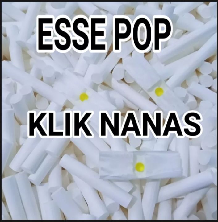 PROMI BUSA GABUS SLIM ESSE POP JUICE KLIK RASA NANAS dan esse Menthol ...