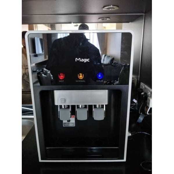 magic hot and cold room Water Dispenser with Filter model-wpu6202-3c | Lazada