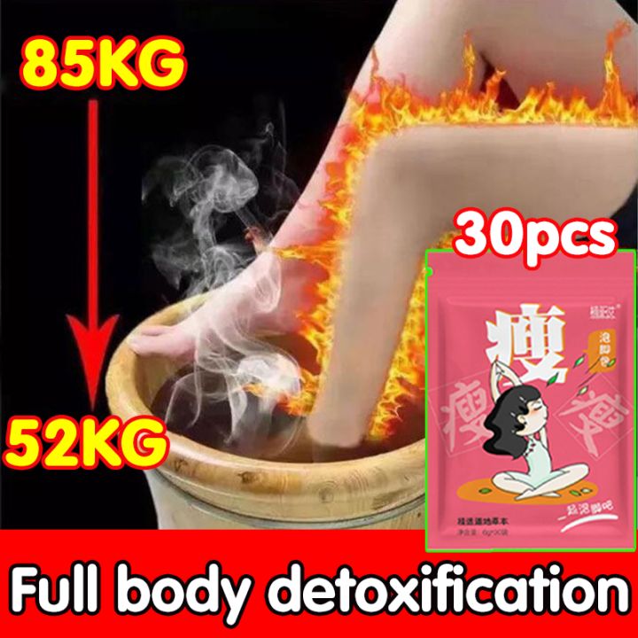 30pcs Herbal foot bath bag ginger foot soak original leg slimming foot ...
