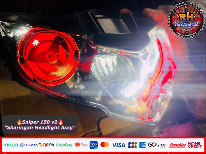Headlight Assy SNIPER 150 V2 SHARINGAN Looks | Lazada PH