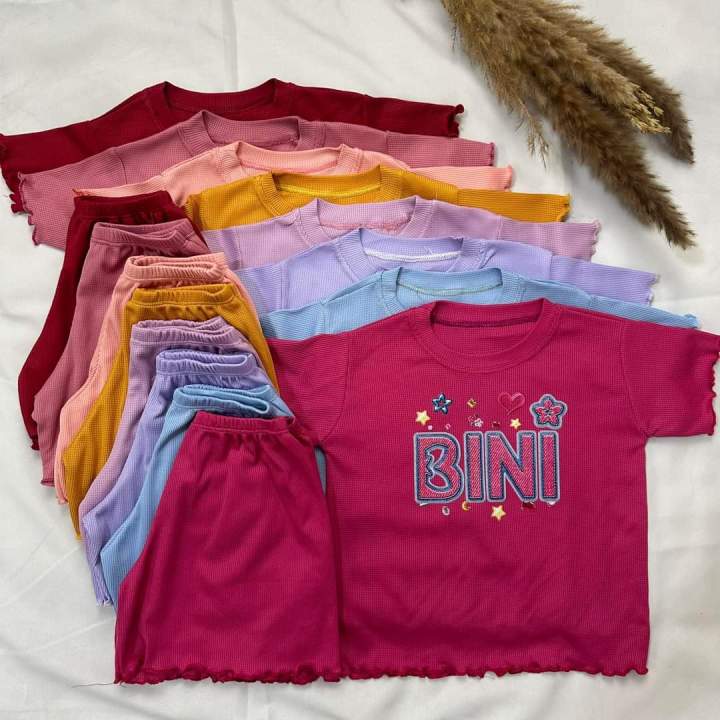 BINI DESIGN FOR KIDS TERNO T-SHIRT SHORT | Lazada PH