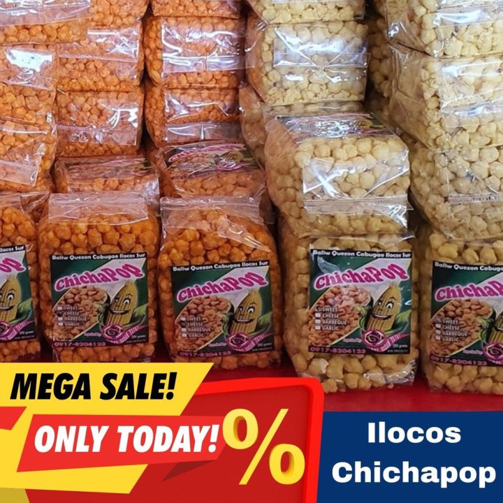Ilocos Chichapop Chichacorn Snacks Pasalubong Sweet Ilocos Chichapop ...