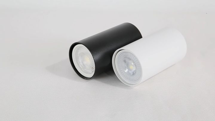 GU10 Downlight Tricolor Pin Light Led for Ceiling Surface Mount Ceiling ...