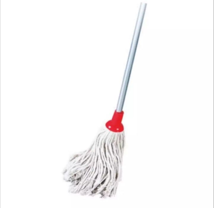Cotton Floor Mop With Handle / Mop Lantai Cotton Mop | Lazada