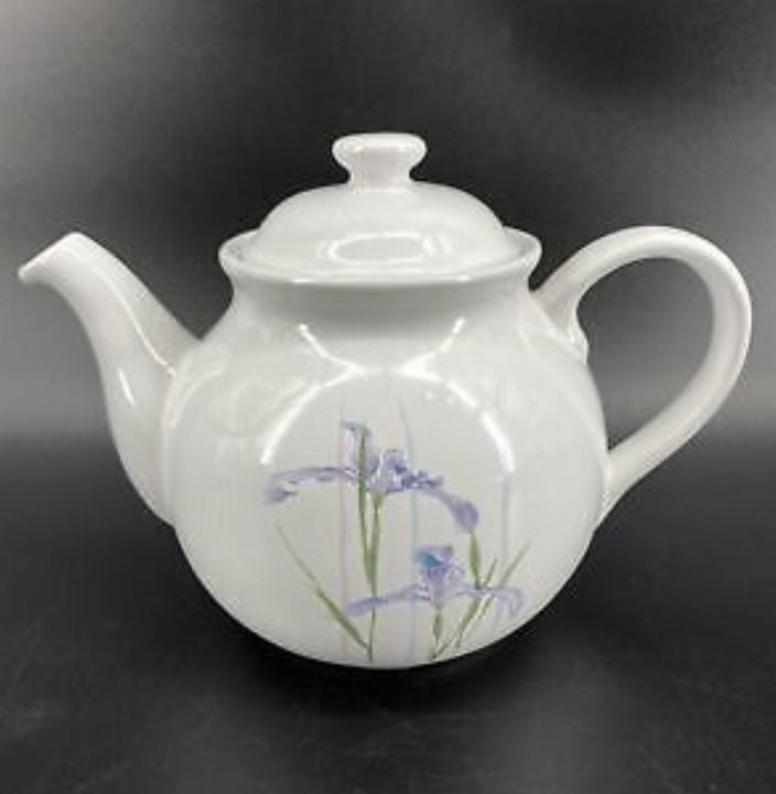 Corelle Rare!!! Shadow Iris Teapot | Lazada