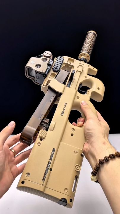 P90 Gel Blasters with Free Tracer Full/SemiAutomatic Toys for 8+ Kids ...