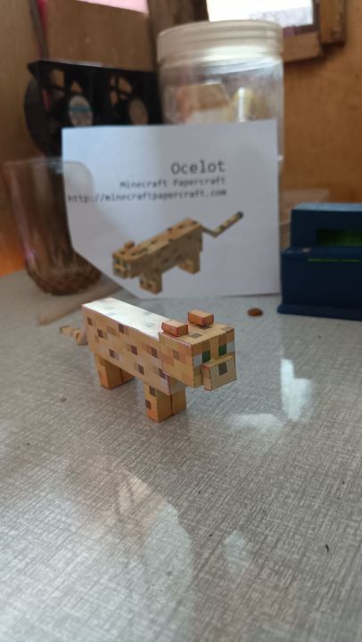 minicraft papercraft,bahan membuat minicraft, mainan anak,skin kucinh ...