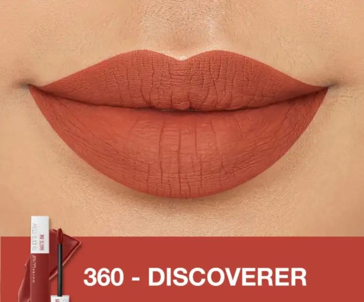 Maybelline Superstay Matte Ink no 360 - Discoverer | Lazada Indonesia