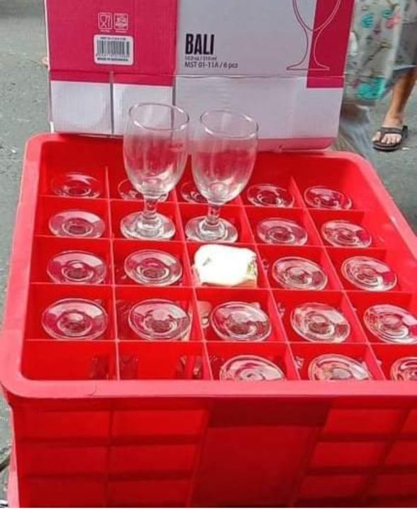 goblet crate alatone stackable heavy duty | Lazada PH