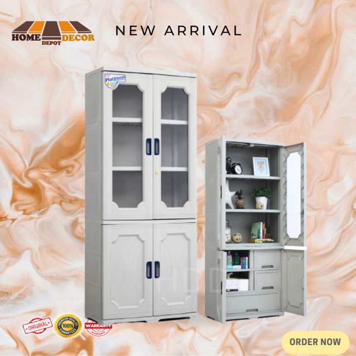 HDD Zooey Platinum Display Cabinet Elegant Lazada PH