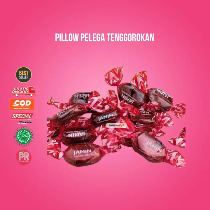 Purnamalife Permen obat batuk pelega tenggorokan Permen JAMIN repack ...