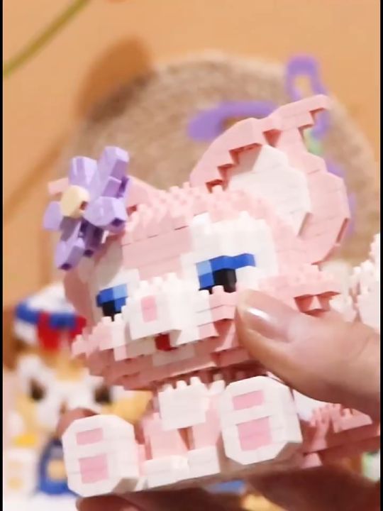Disney LinaBell Building Blocks Toys Educational Toys for Kids DIY 3D ...