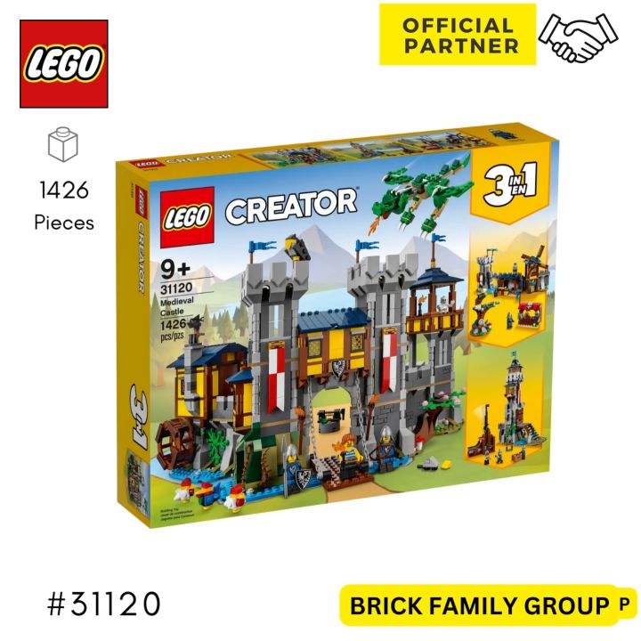 Lego 31120 Creator 3in1: Medieval Castle (แท้ 100%) by Brick Family ...