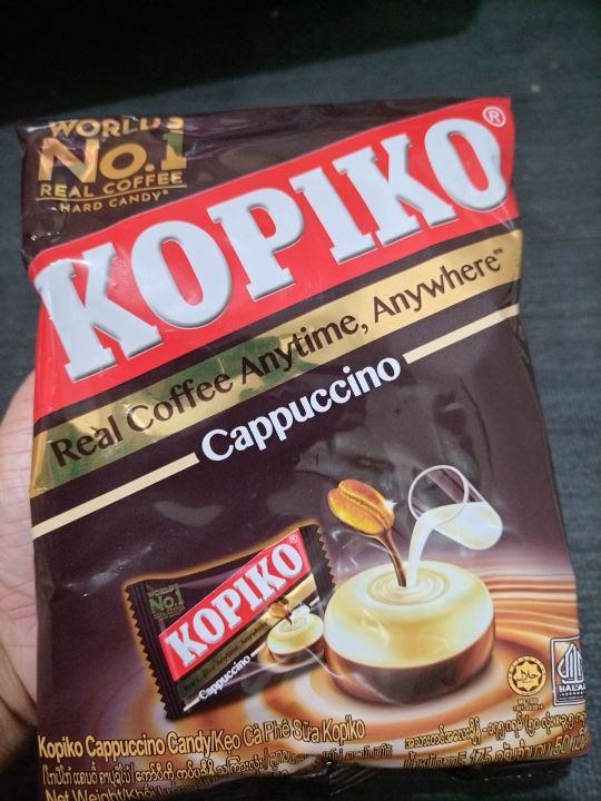 Kopiko Coffee Candy Cappuccino 50 pcs 175g | Lazada PH