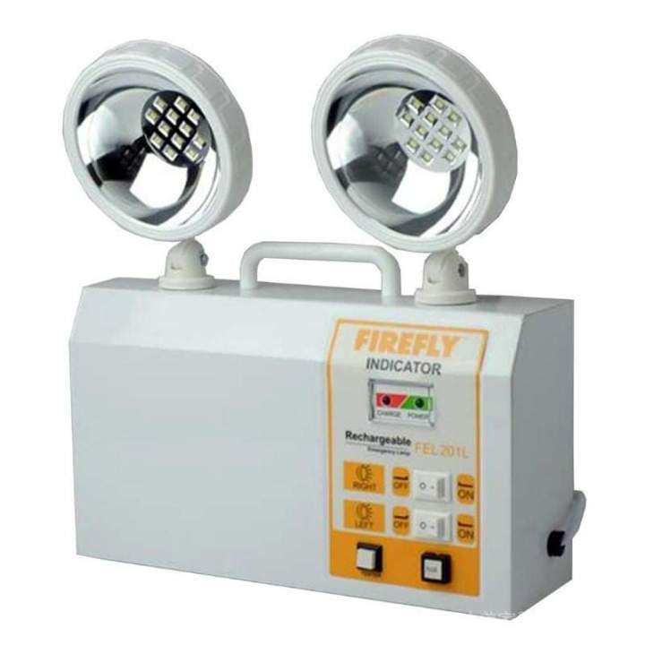 Firefly LED twin head emergency lamp heavy duty! | Lazada PH