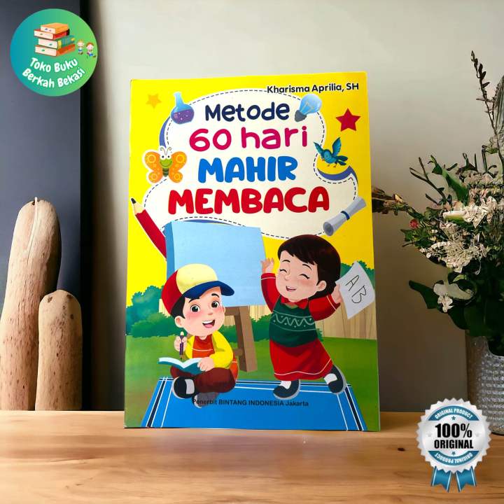 Buku metode 60 hari mahir membaca (21x30cm) | Lazada Indonesia