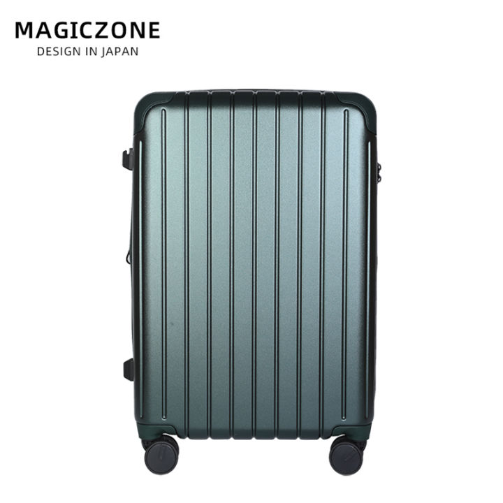 Magic Zone Expandable Luggage PC Material Zipper Suitcase Male Female ...